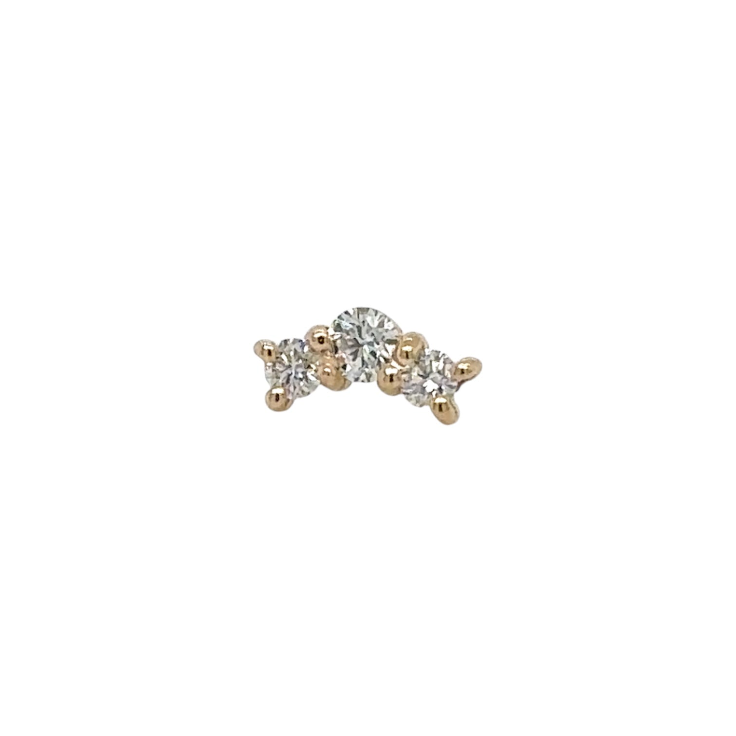 DT277-3-stone arc (2.5mm & 2-2mm) – Body Gems