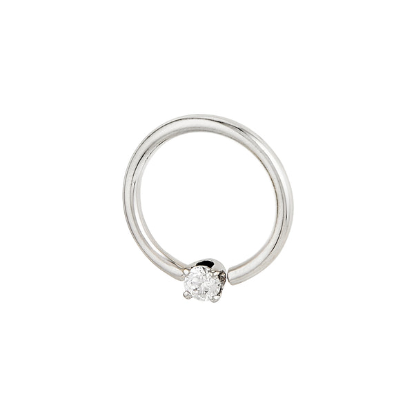 FBR w/DT002 (2mm stone) - 14kt Yellow Gold – Body Gems